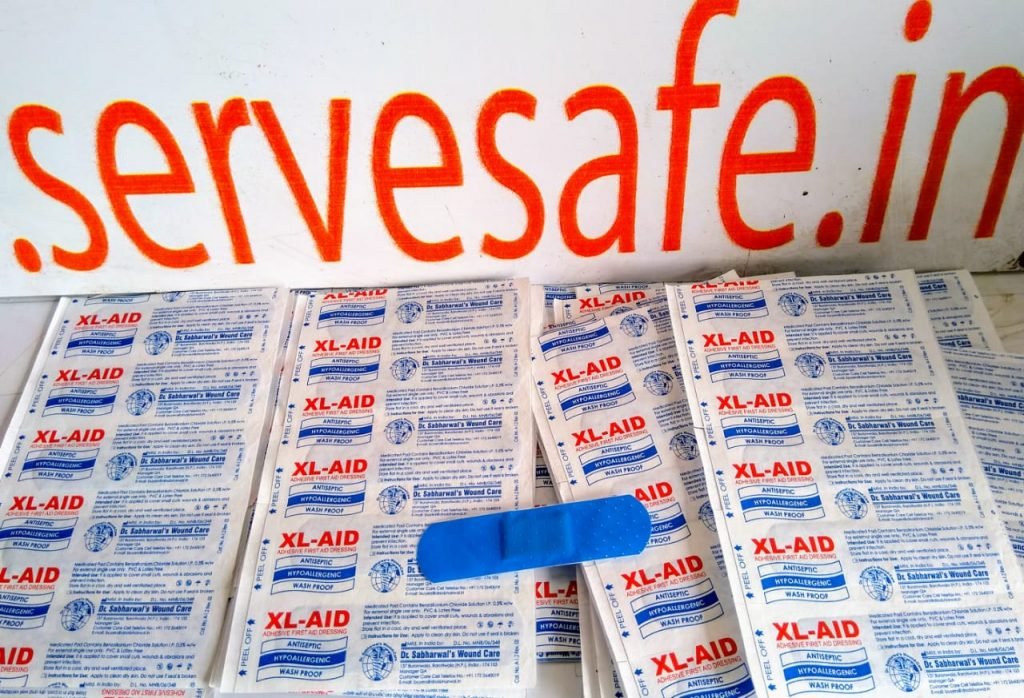 Blue Band Aids for Food Industry - ServeSafe